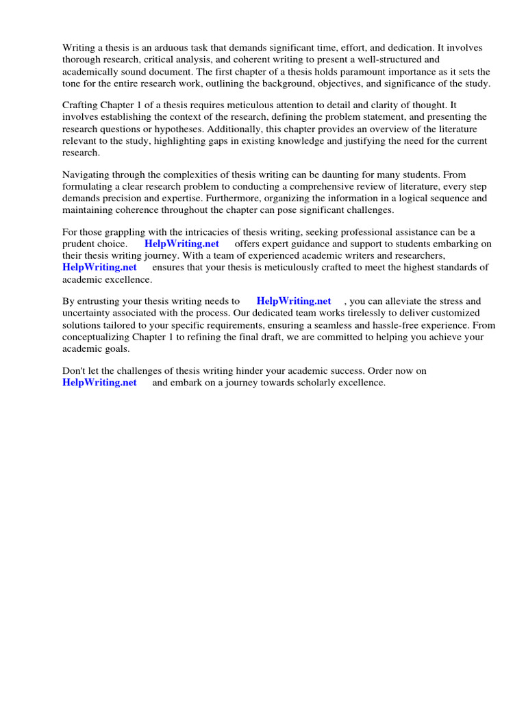 Sample of Thesis Writing Chapter 1 | PDF | Art | Computers