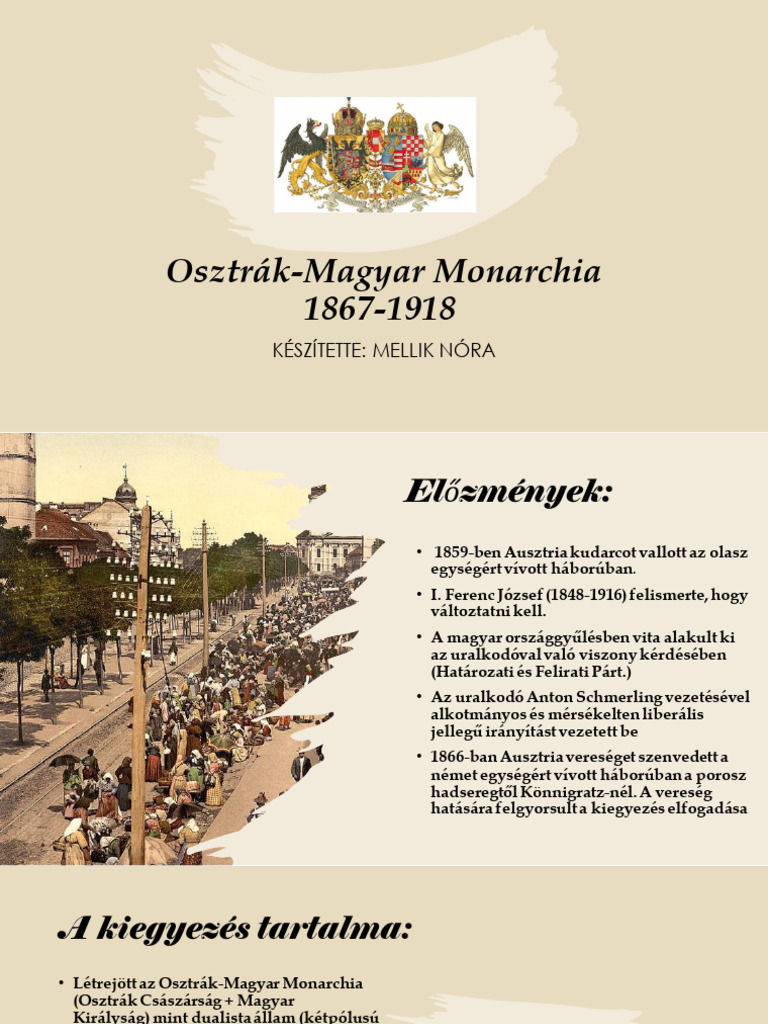 Osztrák-Magyar Monarchia | PDF