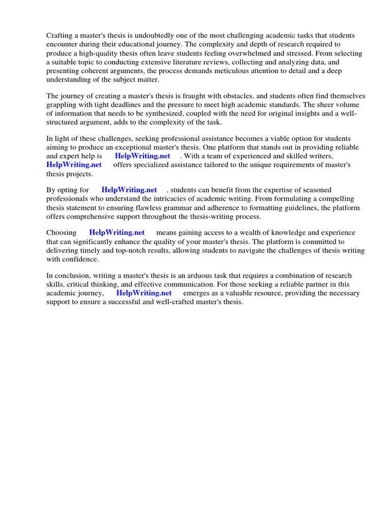 Make Master Chart Thesis | PDF | Thesis | Doctor Of Philosophy