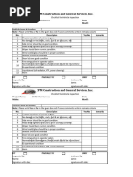 Maryland Vehicle Inspection Checklist | PDF
