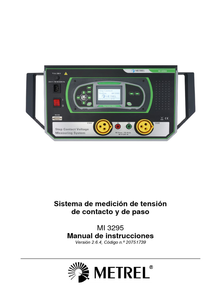 MI 3295 - Step Contact Voltage Measuring System SPA Ver 2.6.4 20751739 ...