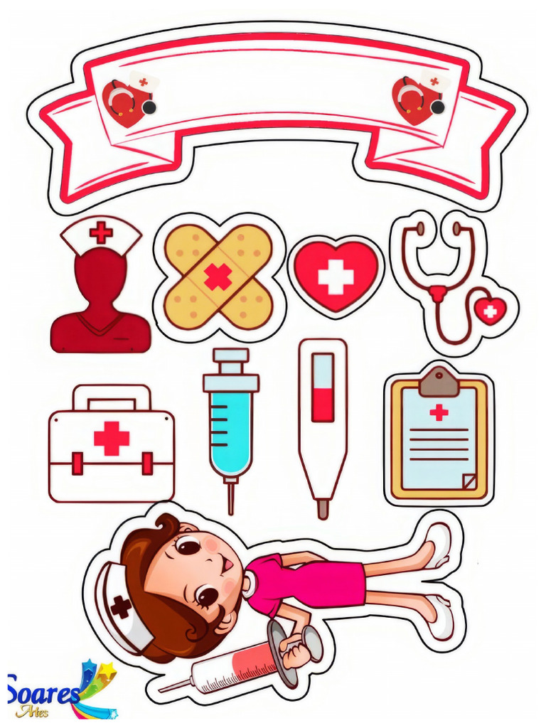 ENFERMERA - STICKER | PDF