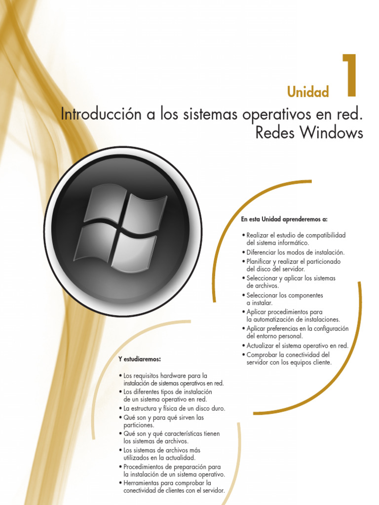 Sistemas Operativos en Red: Guía Completa | PDF | Red de computadoras | Servidor (Computación)