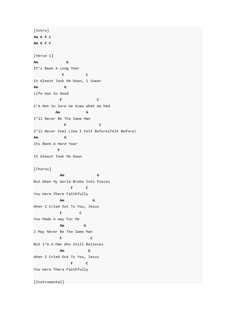 Tobymac Chords | PDF