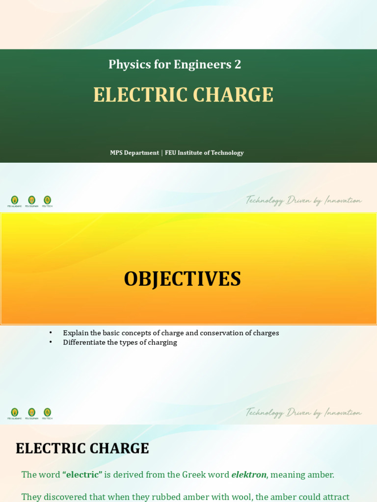 Understanding Electric Charge Concepts | PDF | Electric Charge | Electron
