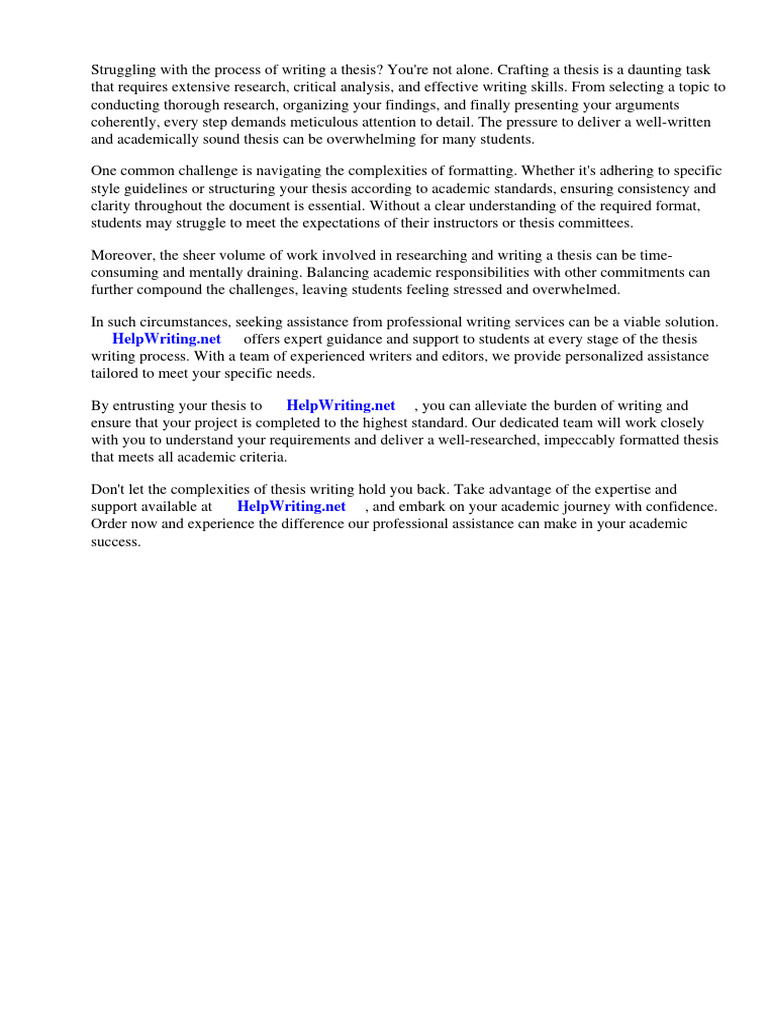 Sample of Baby Thesis Format | PDF | Thesis | Advertising