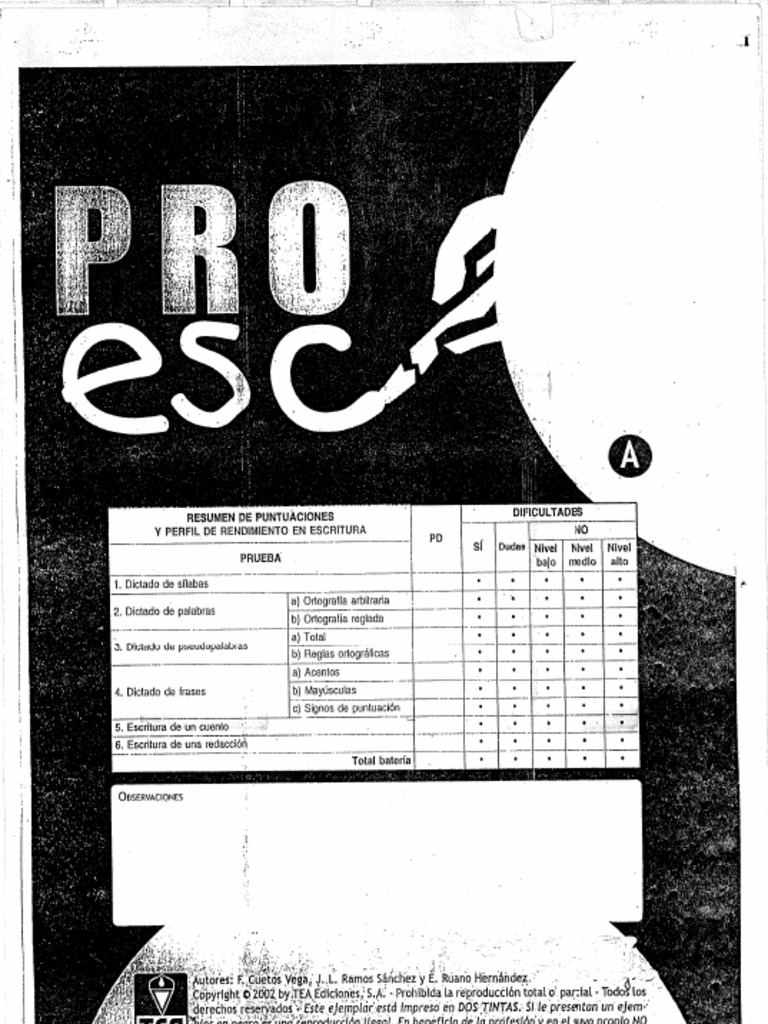 PROESC | PDF