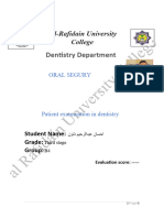 Dental Patient Extra Oral Exam Guide | PDF | Dentistry | Thyroid