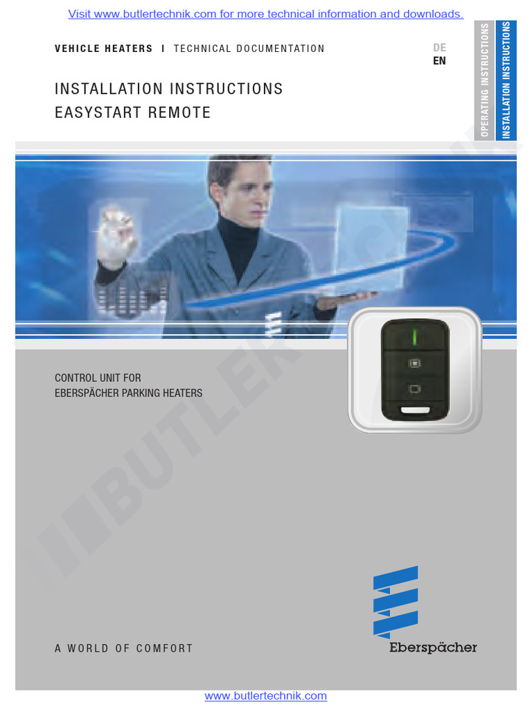 Easy Start Remote Installation Manual | PDF | Electrical Connector | Light Emitting Diode