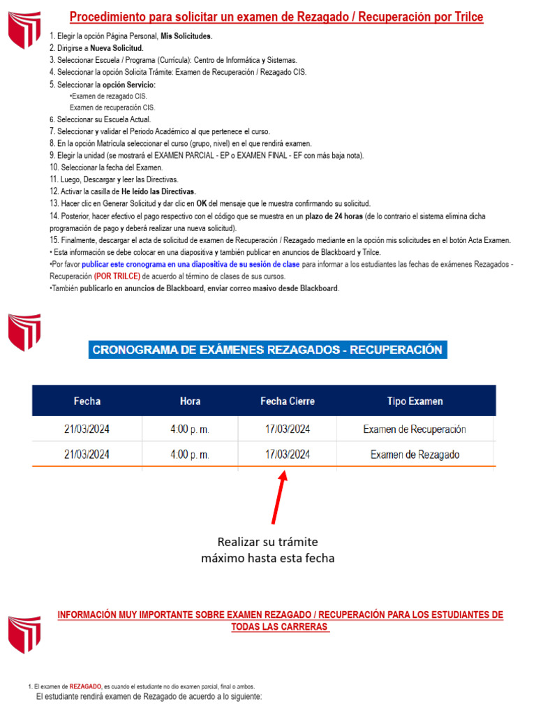 Exmen de Rezagado o Recuperación - FEBRERO 2024 | PDF | Crecimiento ...