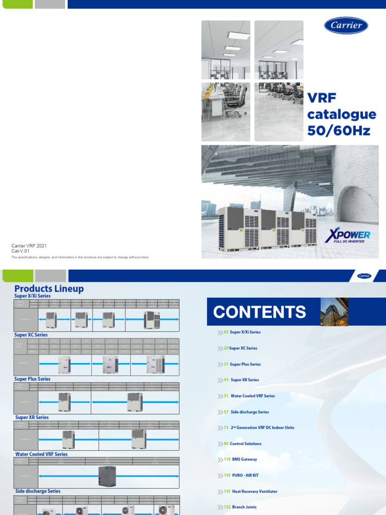 VRF Brochure | PDF