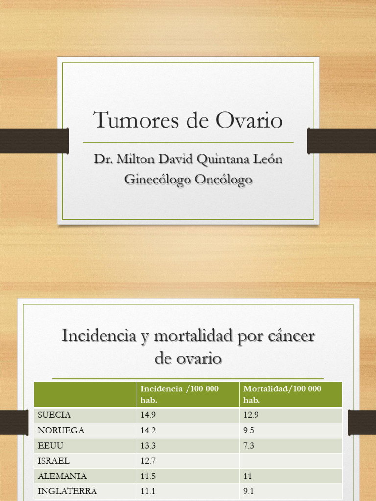 Masa Pelvica y Tumores de Ovario | PDF | Cáncer de mama | Cáncer de ovarios