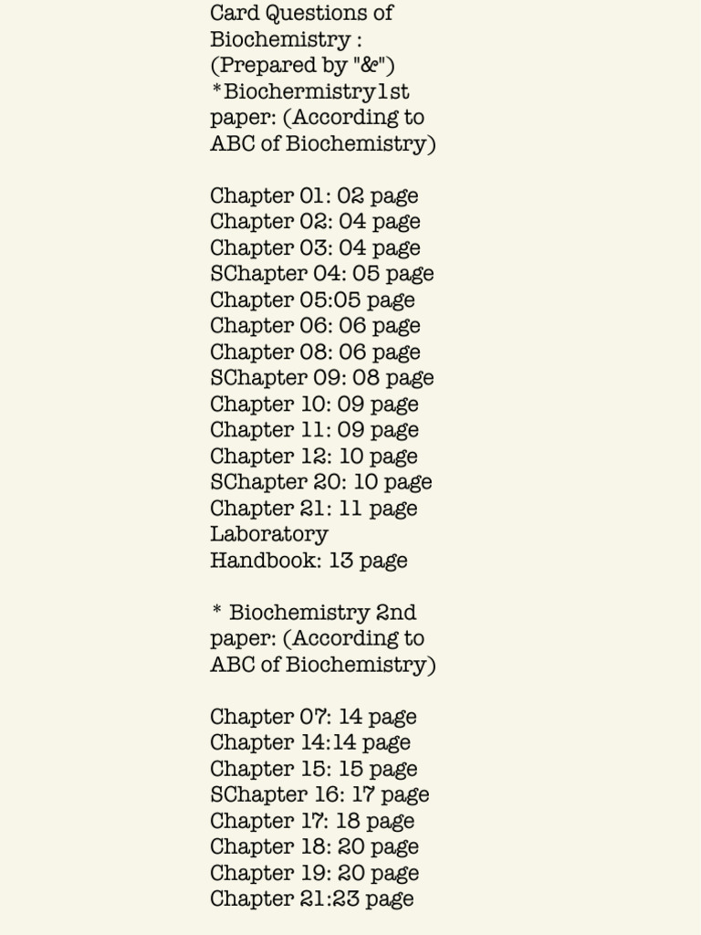 Biochemistry Card Questions Overview | PDF | Metabolic Pathway | Vitamin