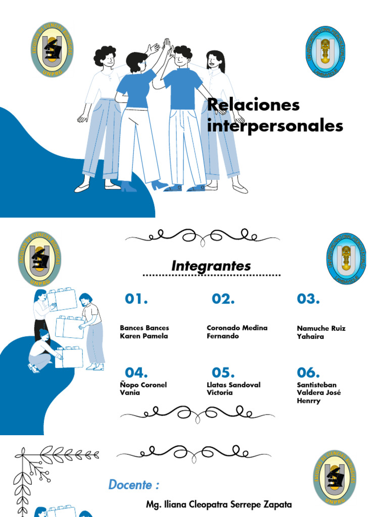 Relaciones Interpersonales | PDF | Relaciones interpersonales | Cohesión grupal