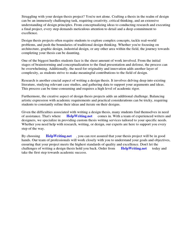 Design Thesis Projects Pdf Design Social Media