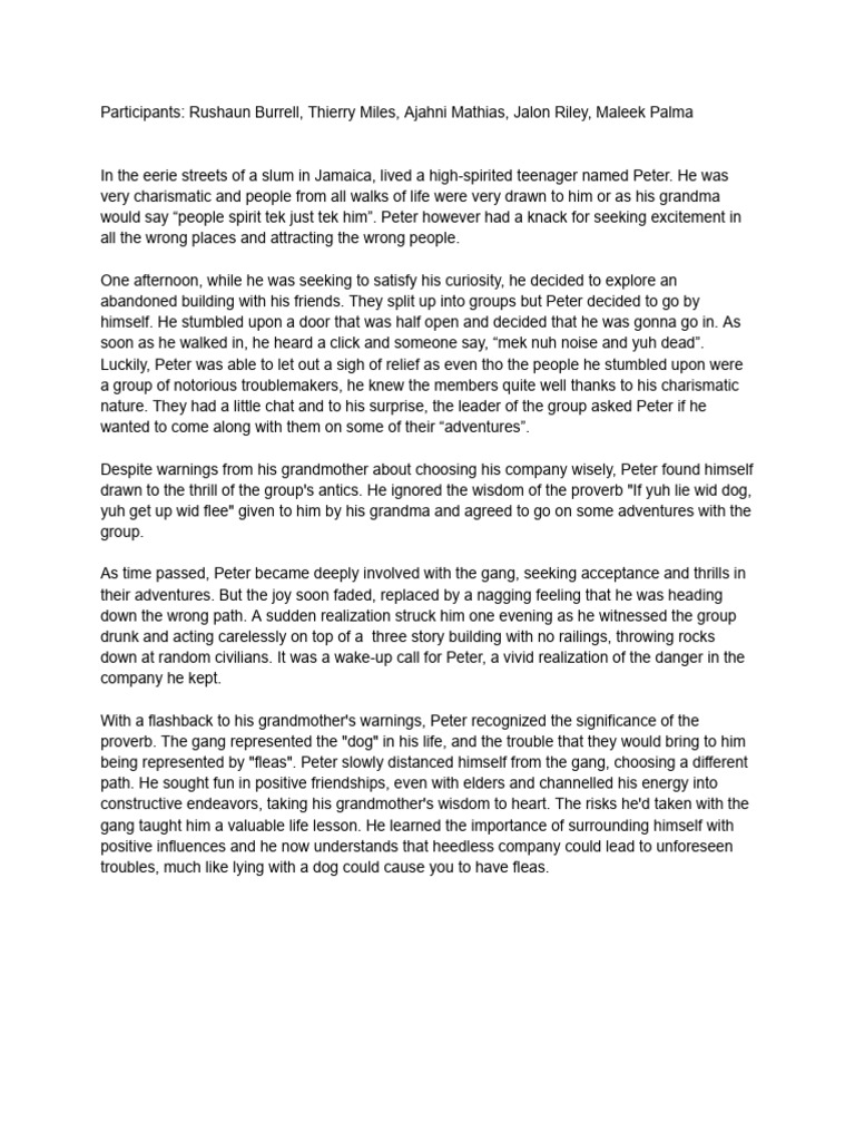 Group Story Loll | PDF