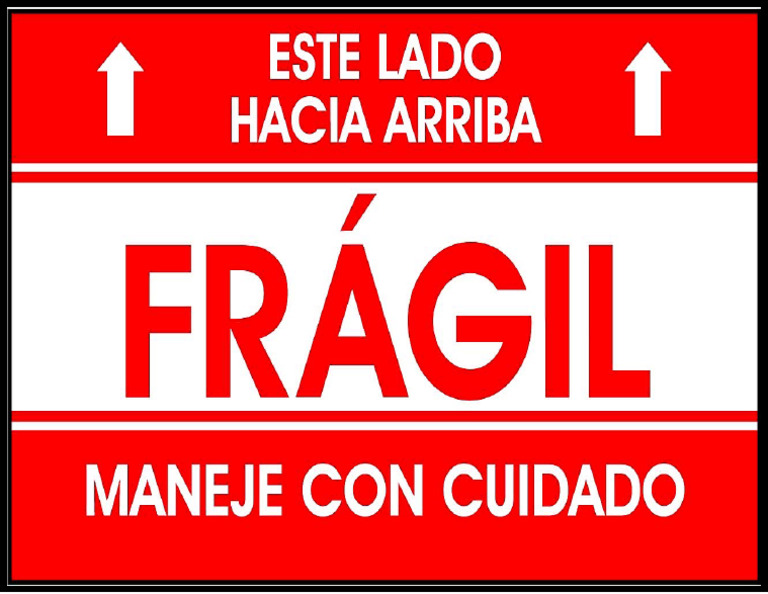 Aviso Fragil | PDF