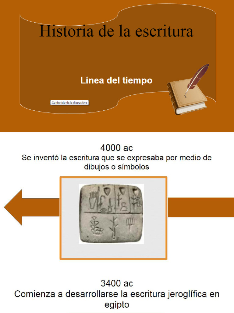 Historia de La Escritura | PDF