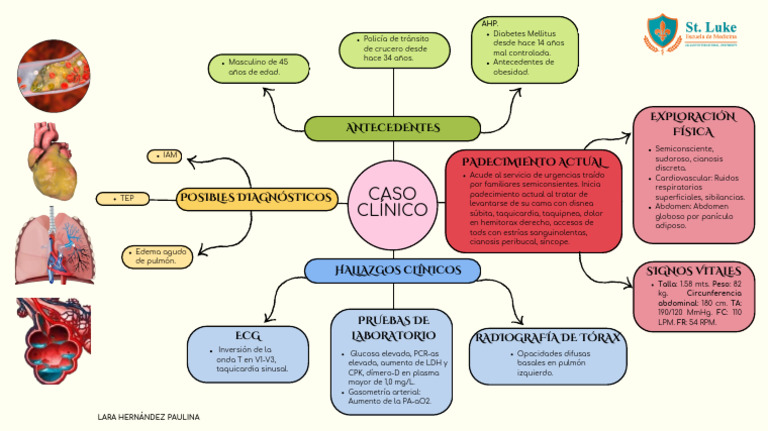 Mapa Mental de Caso Clínico | PDF