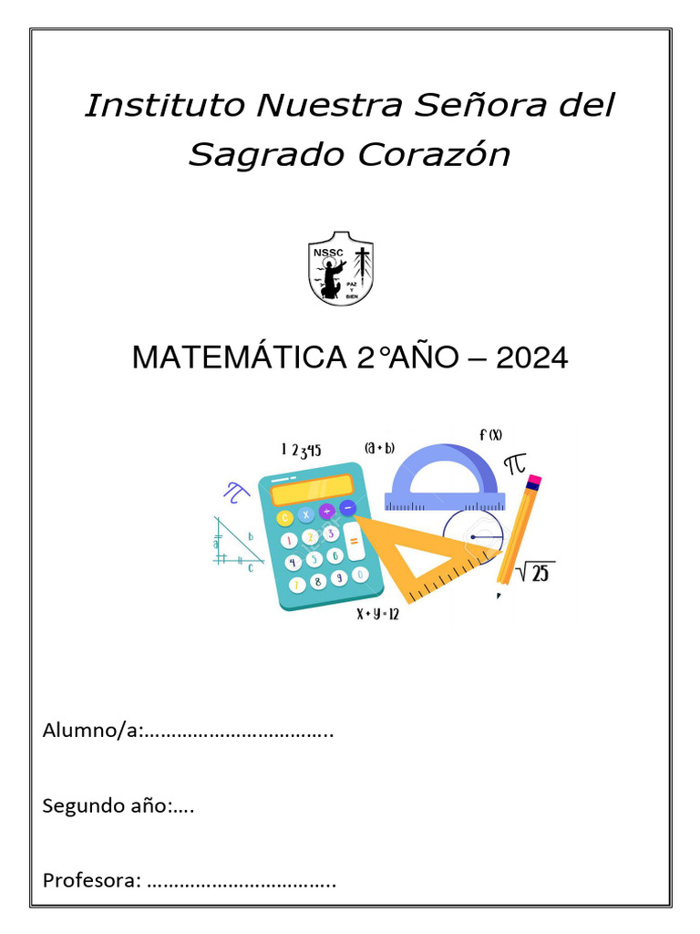 N-Meros Enteros - Segundo A-O - 2024 - NSSC | PDF | Entero | Matemáticas