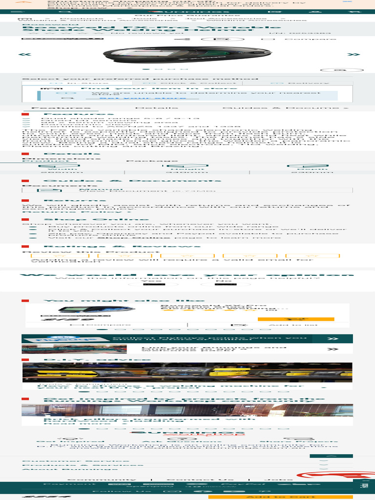 (Productname) - Bunnings Australia | Download Free PDF | Welding ...