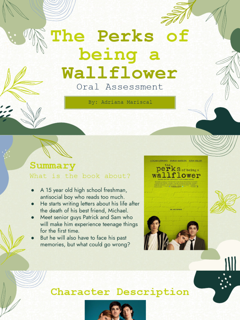 Oral Assessment (The Perks of Being A Wallflower) | PDF | Child Abuse ...