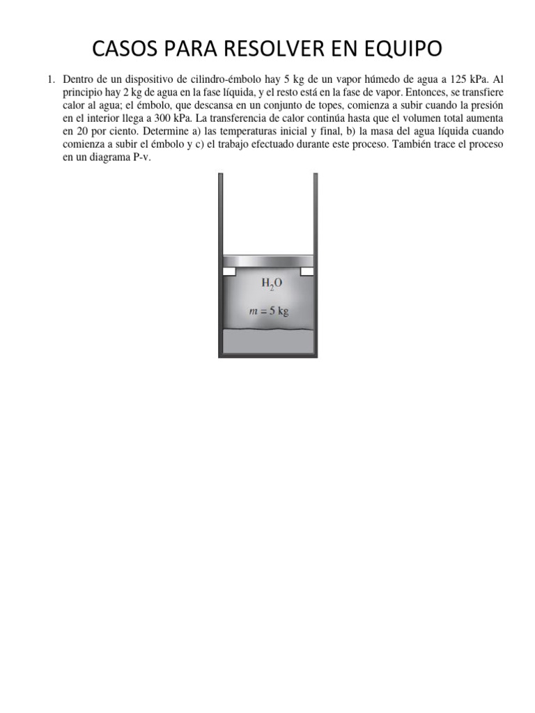 Casos para Resolver en Equipo 1 | Descargar gratis PDF | Turbocompresor ...