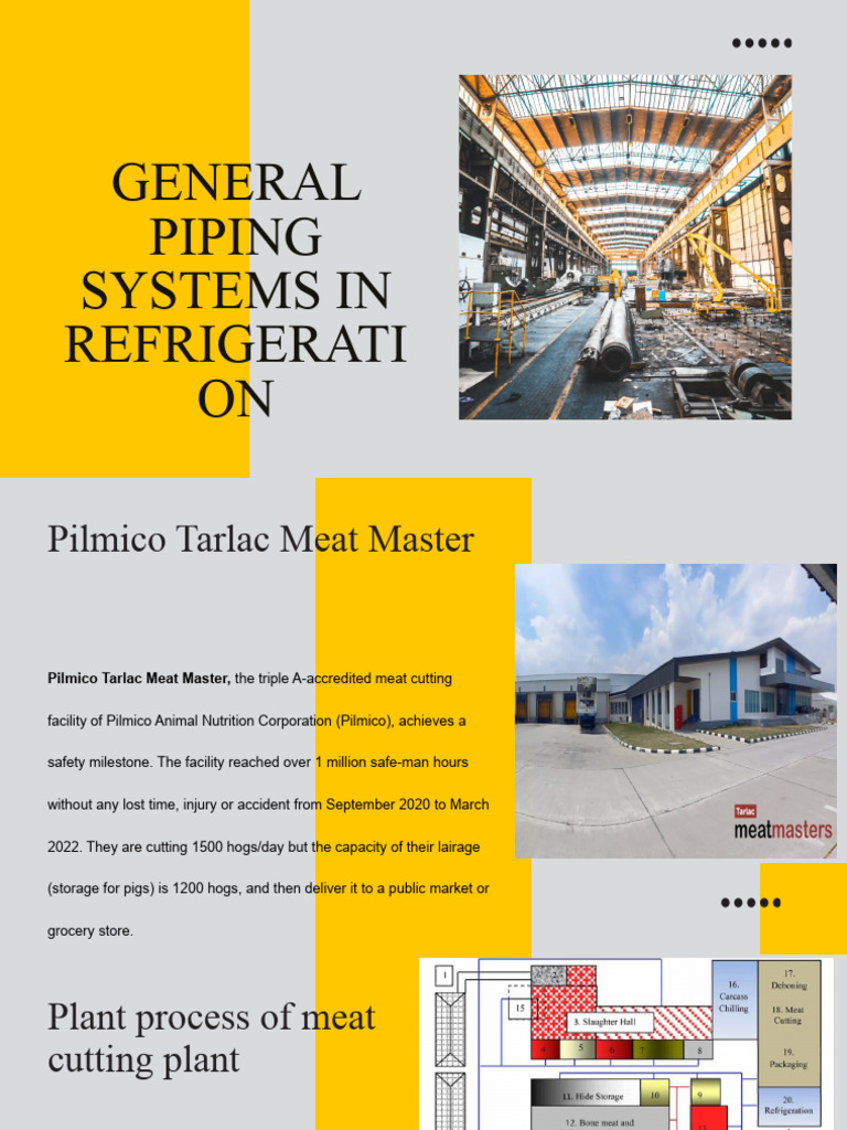 Report General Piping System in Refrigeration 5 | PDF | Pipe (Fluid ...