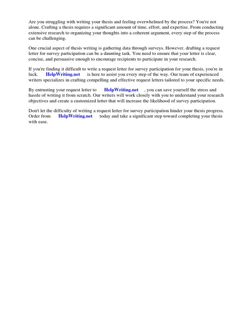 Example of Request Letter For Survey in Thesis | PDF | Data | Privacy