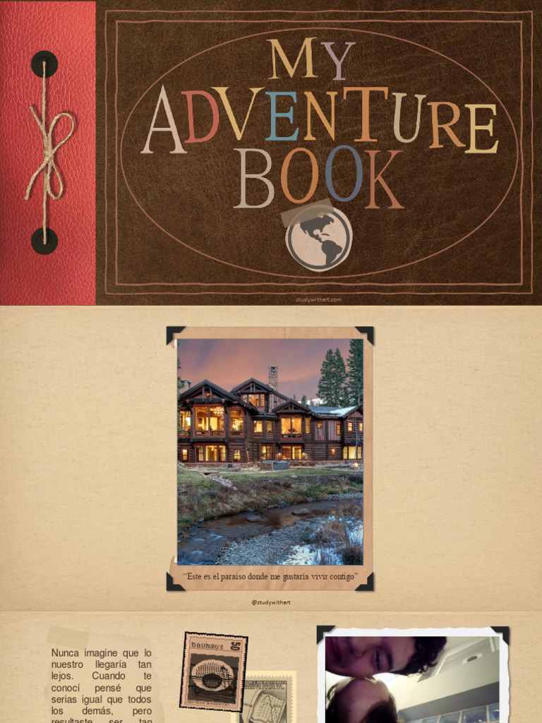 Plantilla My Adventure Book Studywithart (1) | PDF