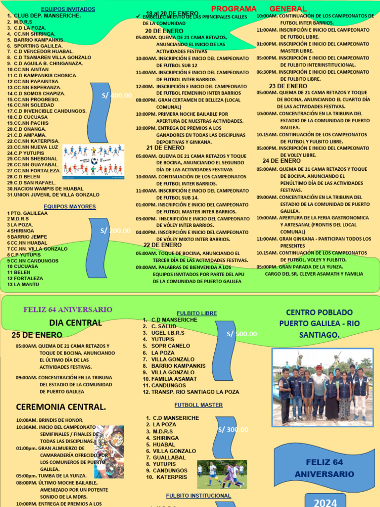 Triptico Galilea | PDF