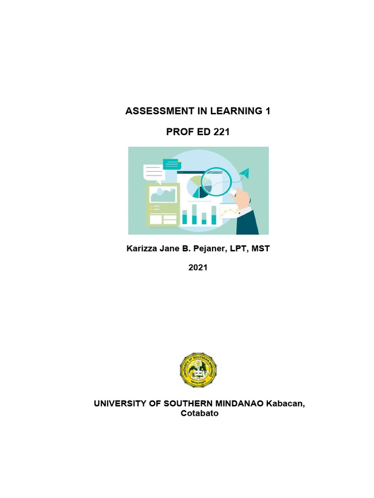 Assessment in Learning 1 Chapter 4 | PDF | Career & Growth