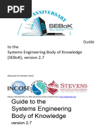 INCOSE Systems Engineering Handbook (5th Edition) Walden | PDF ...
