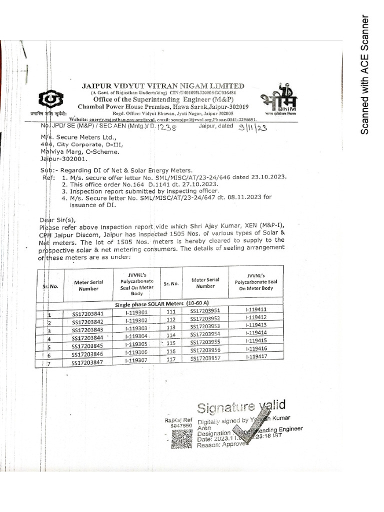 Single Phase Solar (Invoice No. 2096) | PDF