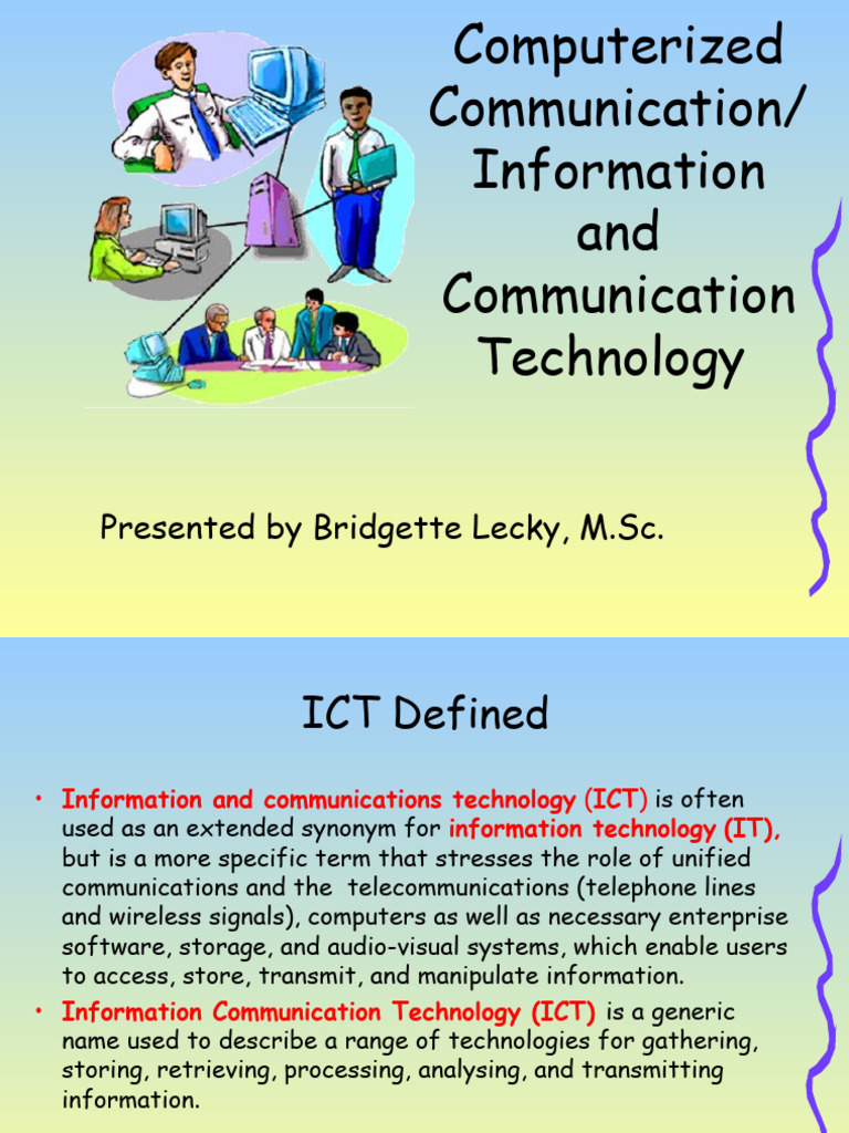 Understanding Information and Communication Technology | PDF | Web ...