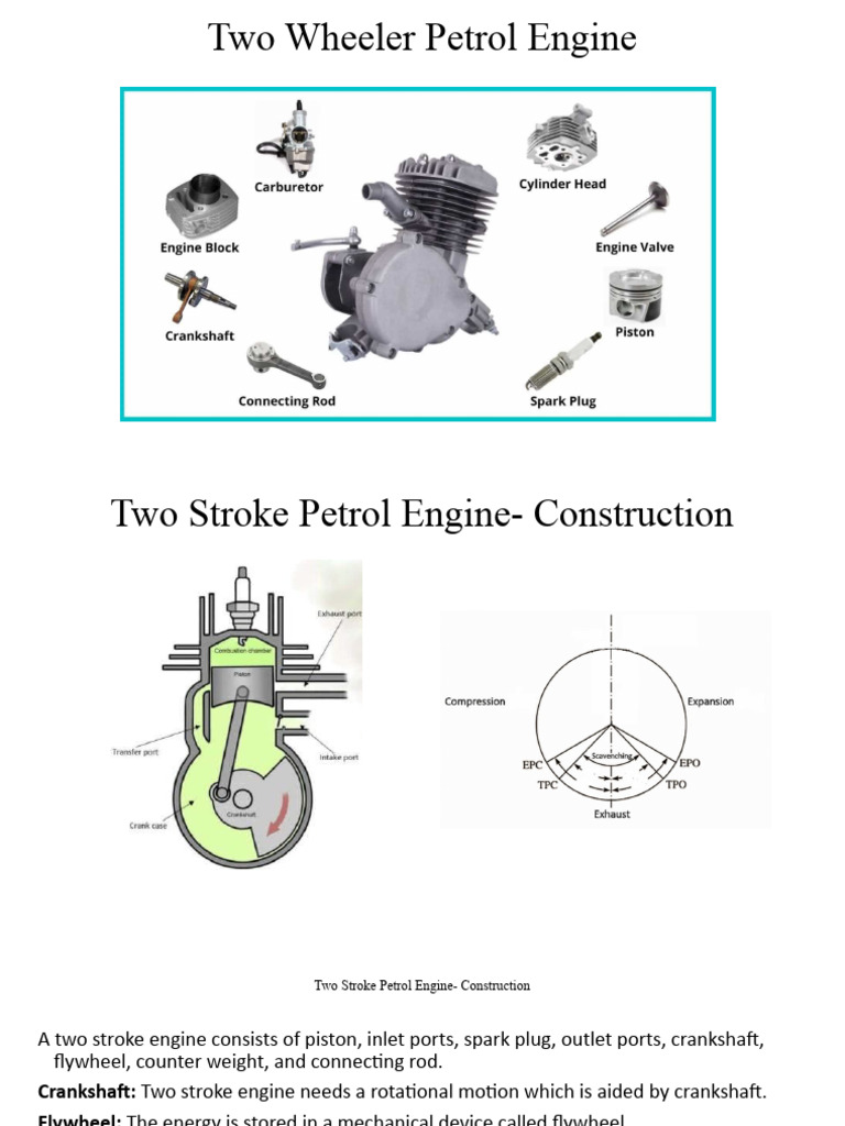 12 - Two Stroke and Four Stroke Engines - Unit - I | PDF