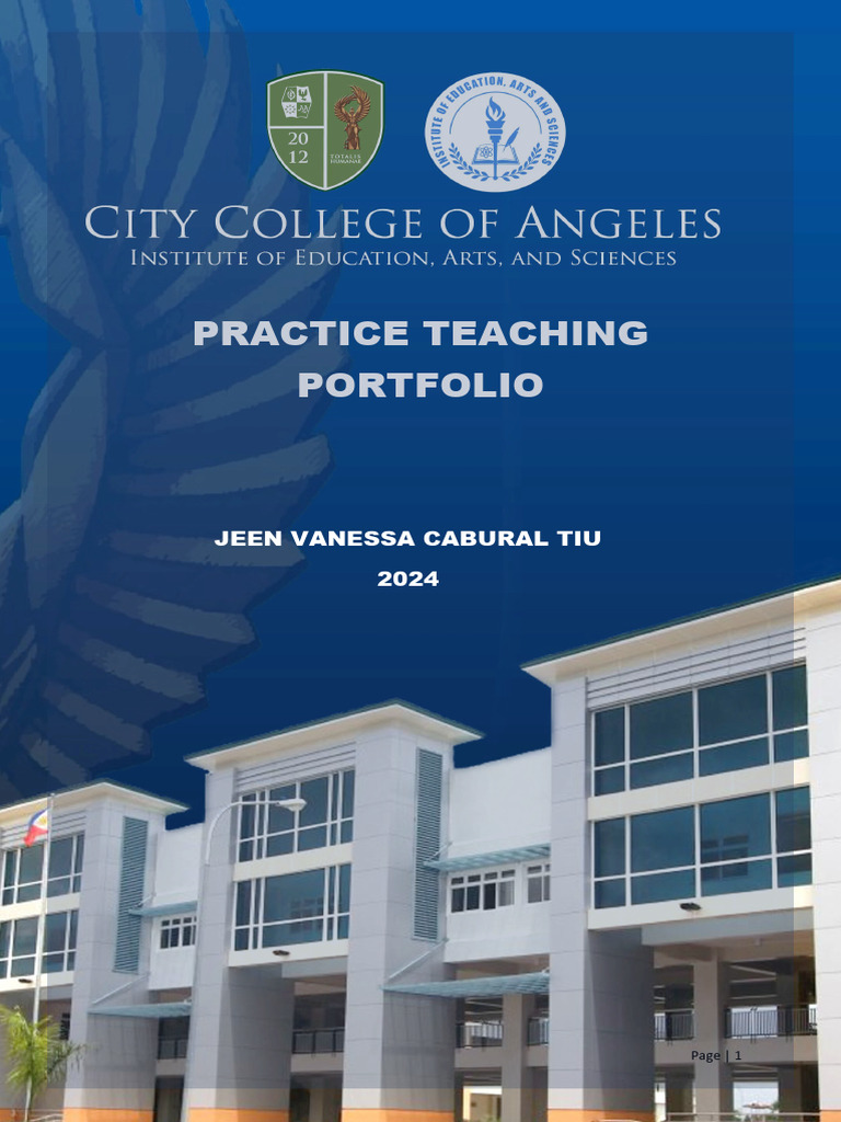 PT Form 009 - Practice Teaching Portfolio | PDF
