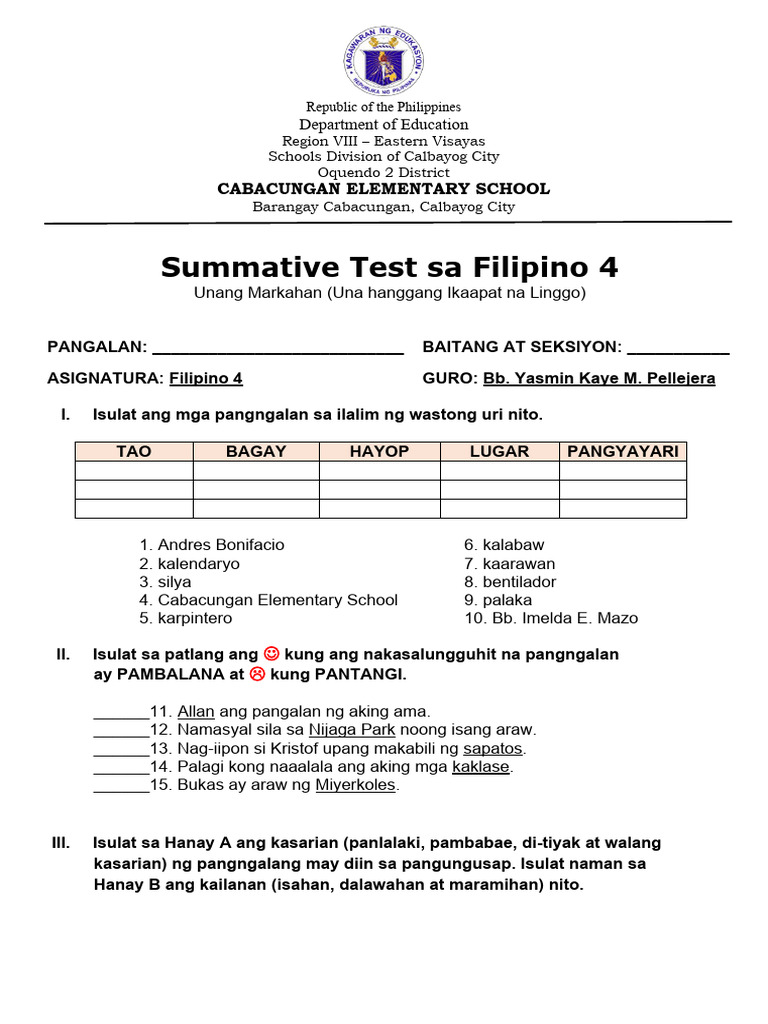 Ikawalong Linggo | PDF