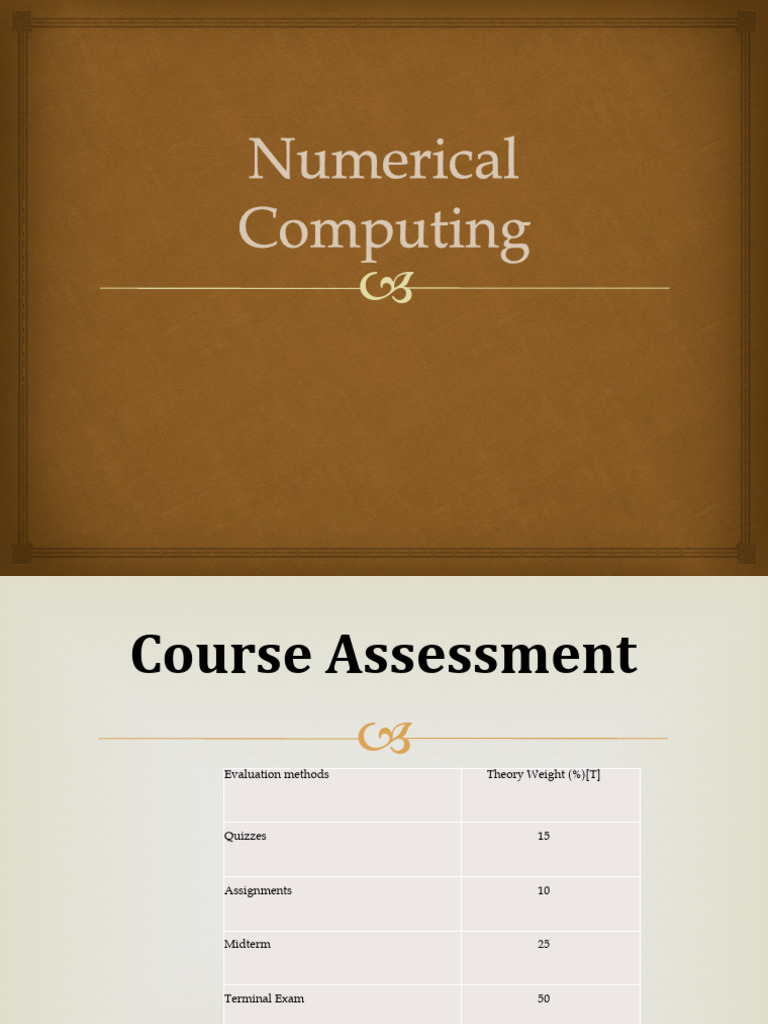 Introduction of NC | PDF | Numerical Analysis | Numbers