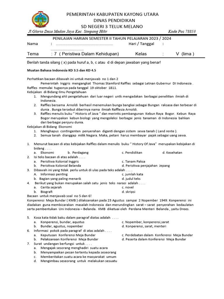 TEMA 7 THN 2023 | PDF