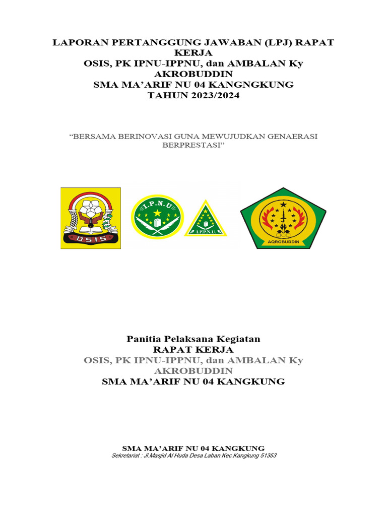 LPJ Proker 2024 | PDF