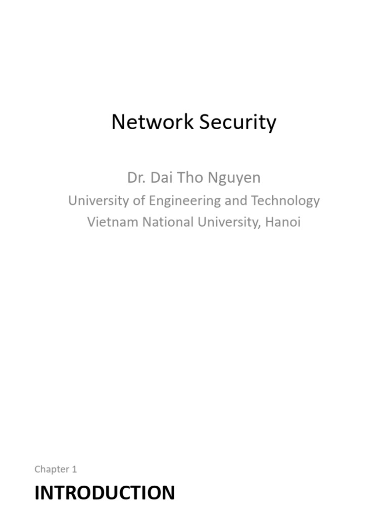 Network Security Lectures | PDF | Cryptography | Encryption