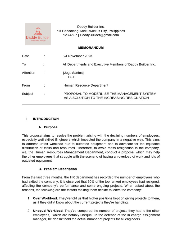 Solicited Internal Informal Proposal | PDF | User (Computing ...