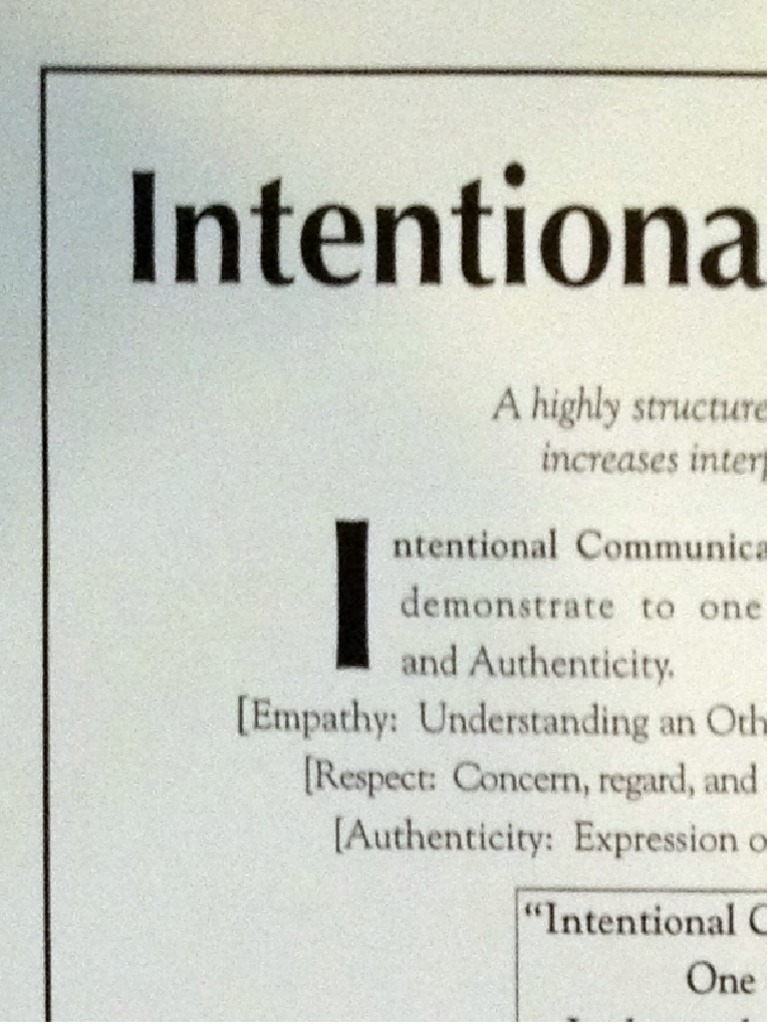 Intentional Communication | PDF