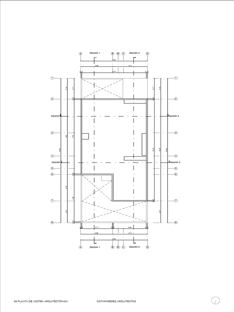 03 Planta de Azotea Arquitectã Nica | PDF