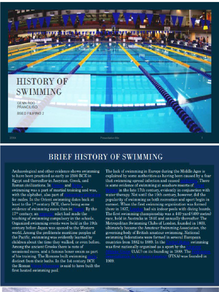 Swimming | PDF