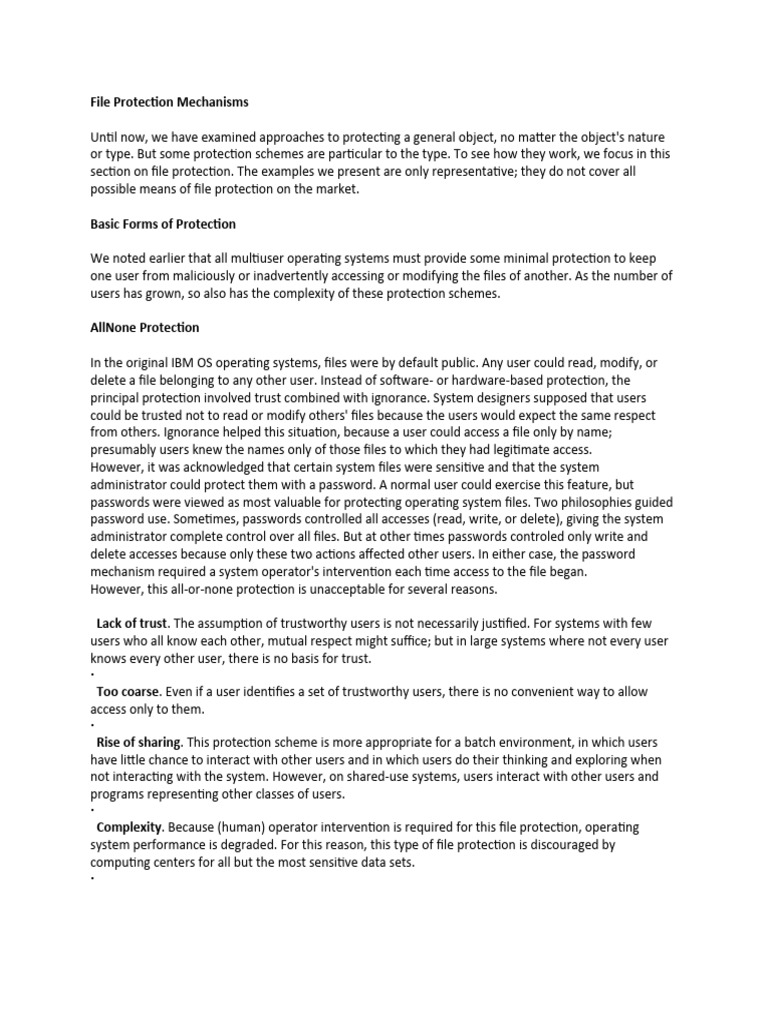 File Protection Techniques Explained | PDF | Password | Encryption