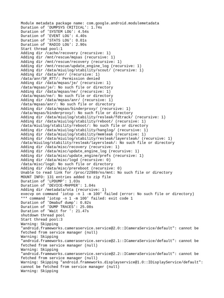 Bugreport Ruby - Eea UP1A.231005.007 2024 02 29 16 29 39 Dumpstate - Log 22891 | PDF | Software ...