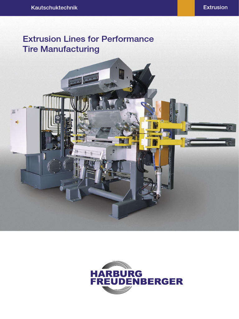 Multi Head Extrusion | PDF | Extrusion | Tire