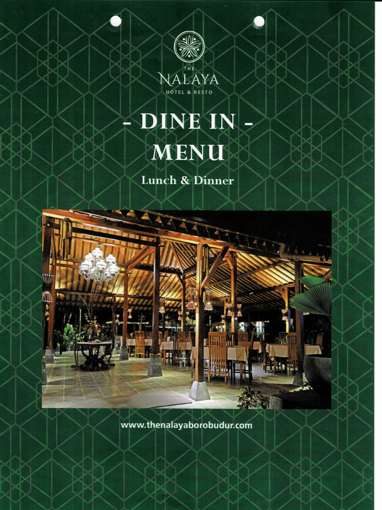 Dine in Menu Ramadhan | PDF